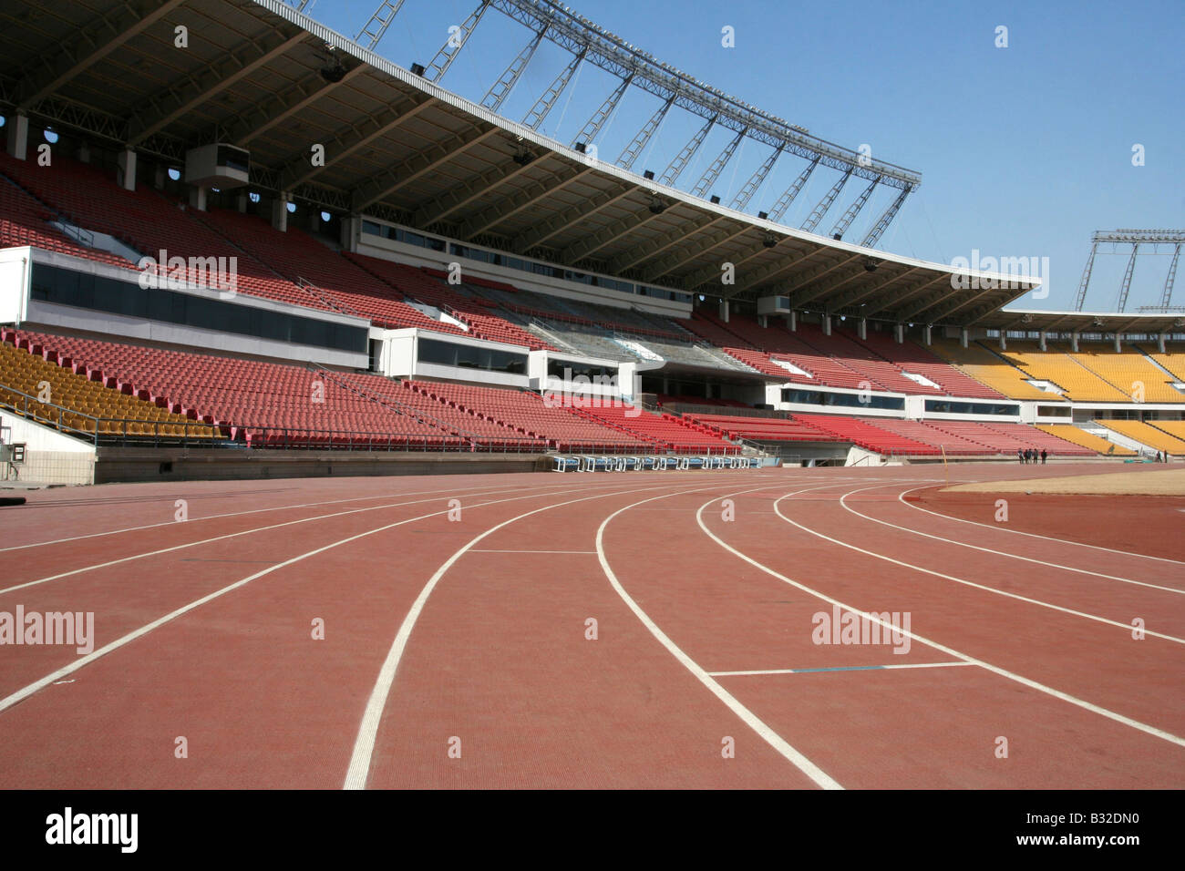 All'interno dello stadio olimpico di pechino immagini e fotografie ...