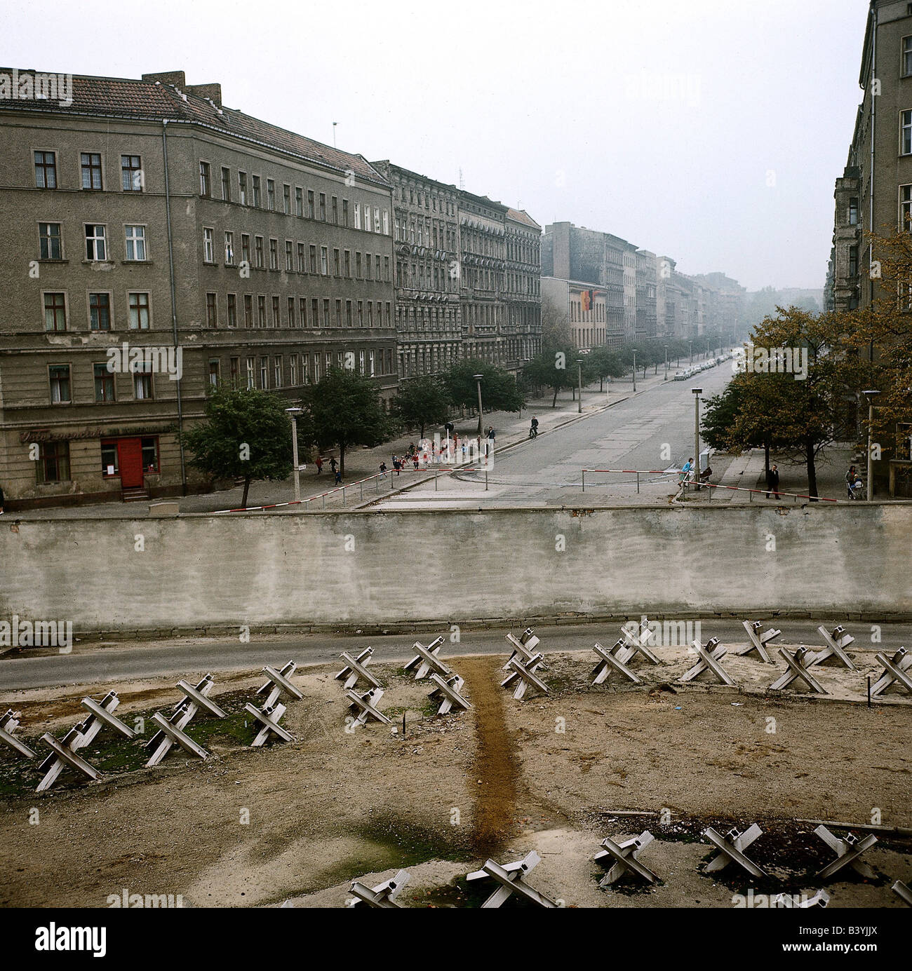 Geografia / viaggio, Germania, Berlino, muro di Berlino, Berlino Est ...