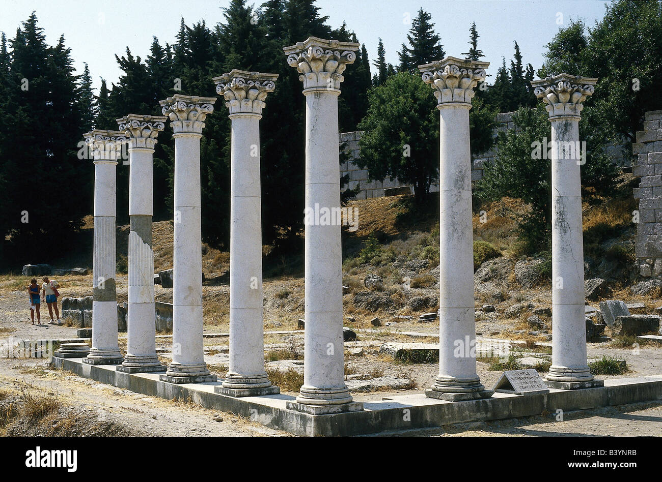 Geografia / viaggio, Grecia, Isola Kos / Cos, Asklepion, tempio ...