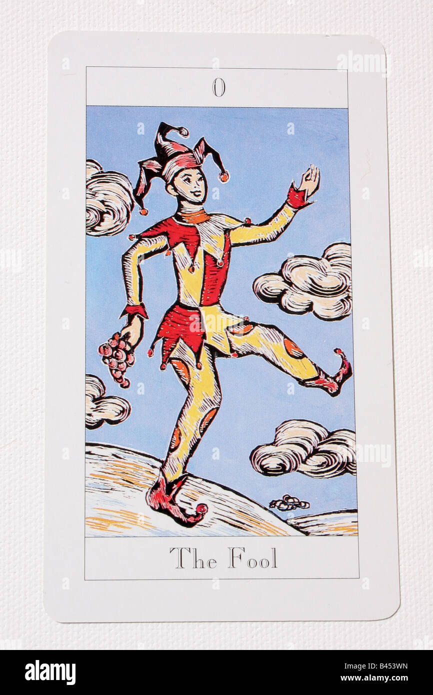 The fool tarot card immagini e fotografie stock ad alta risoluzione - Alamy