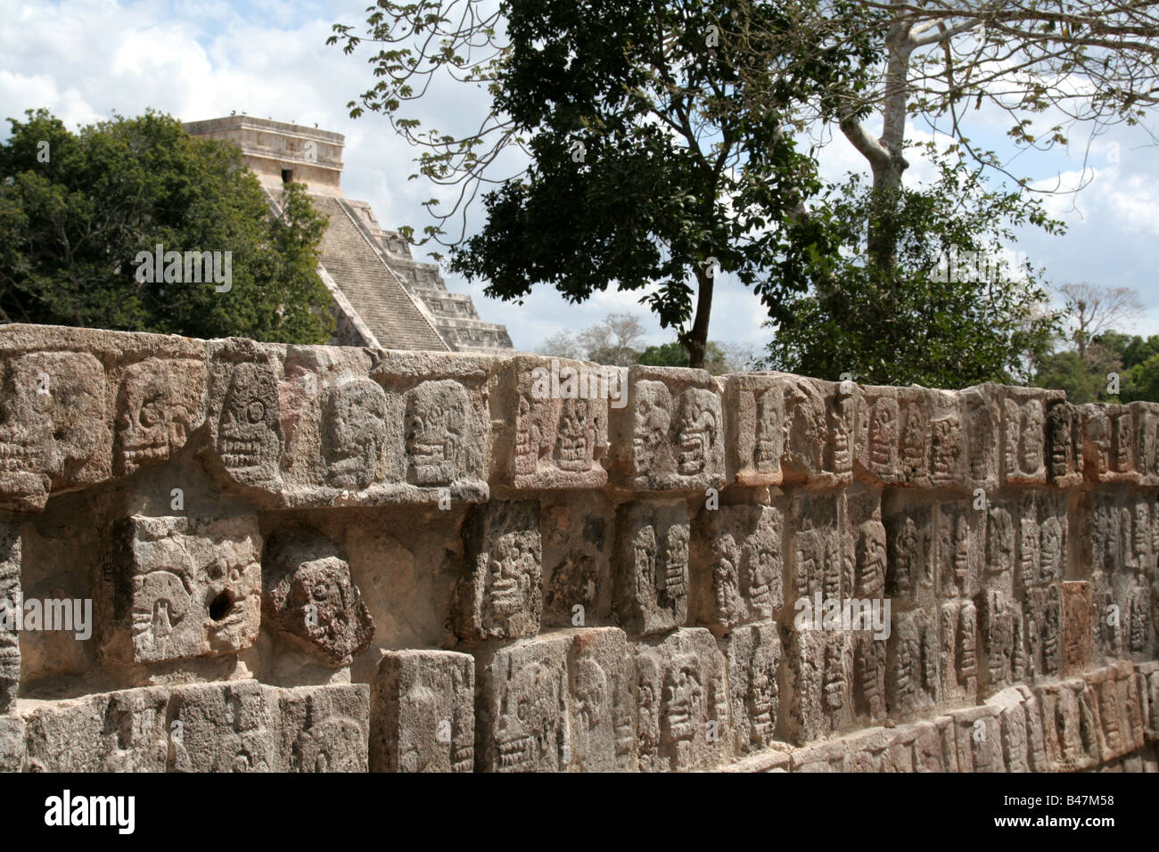 Muro con teschi immagini e fotografie stock ad alta risoluzione - Alamy