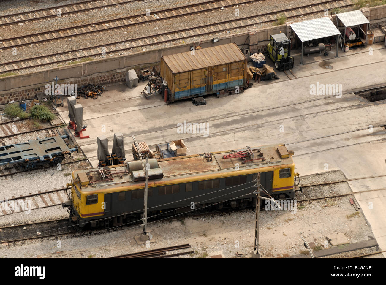 Motore del treno elettrico immagini e fotografie stock ad alta ...