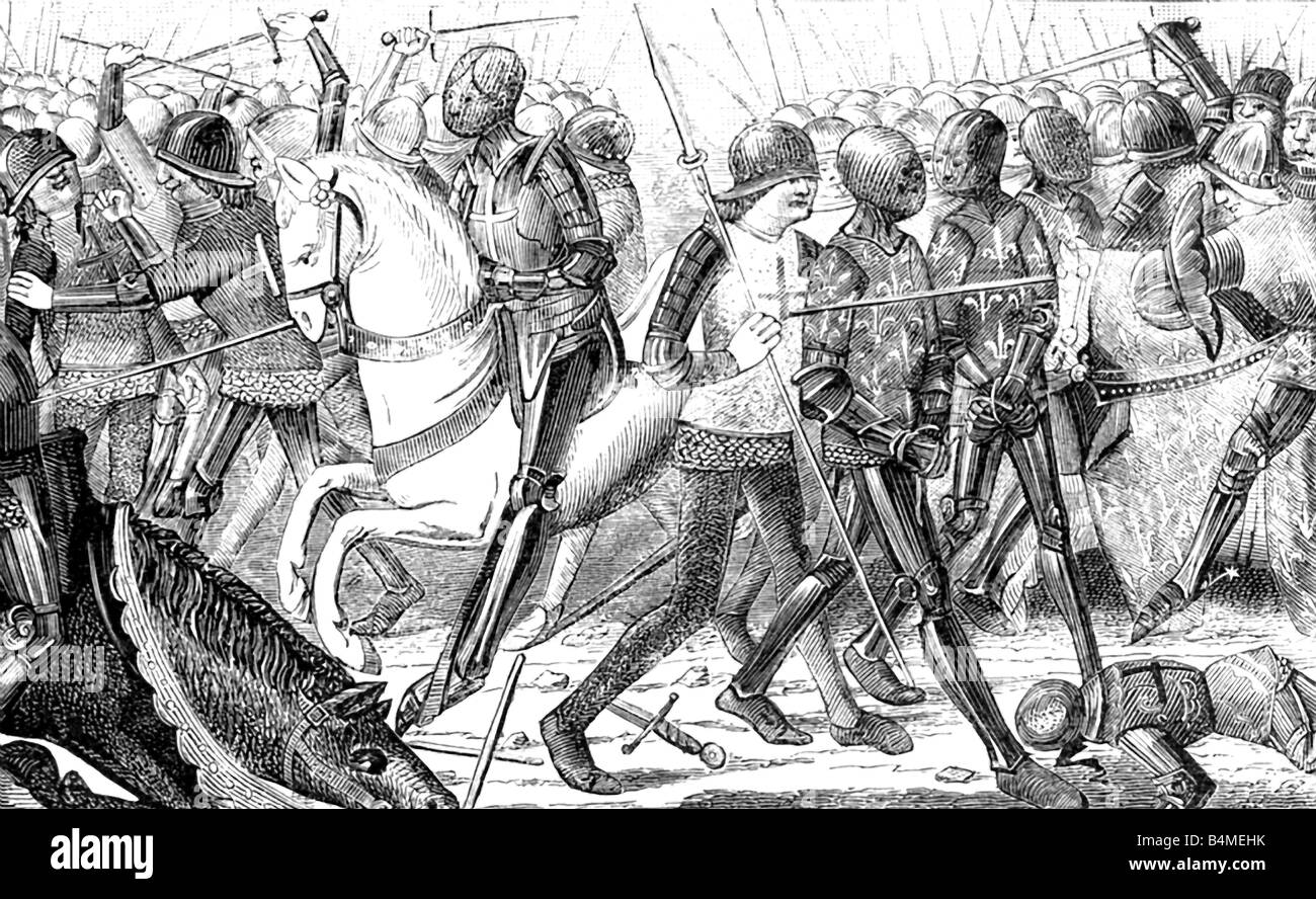 La battaglia di azincourt immagini e fotografie stock ad alta ...
