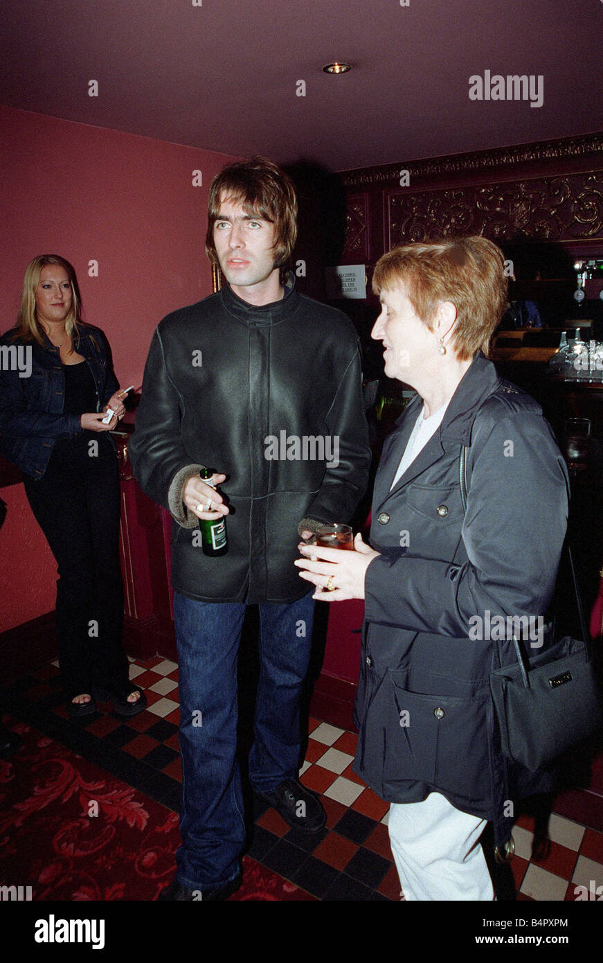 Liam Gallagher cantante Settembre 1998 cantante con gruppo pop Oasis ...
