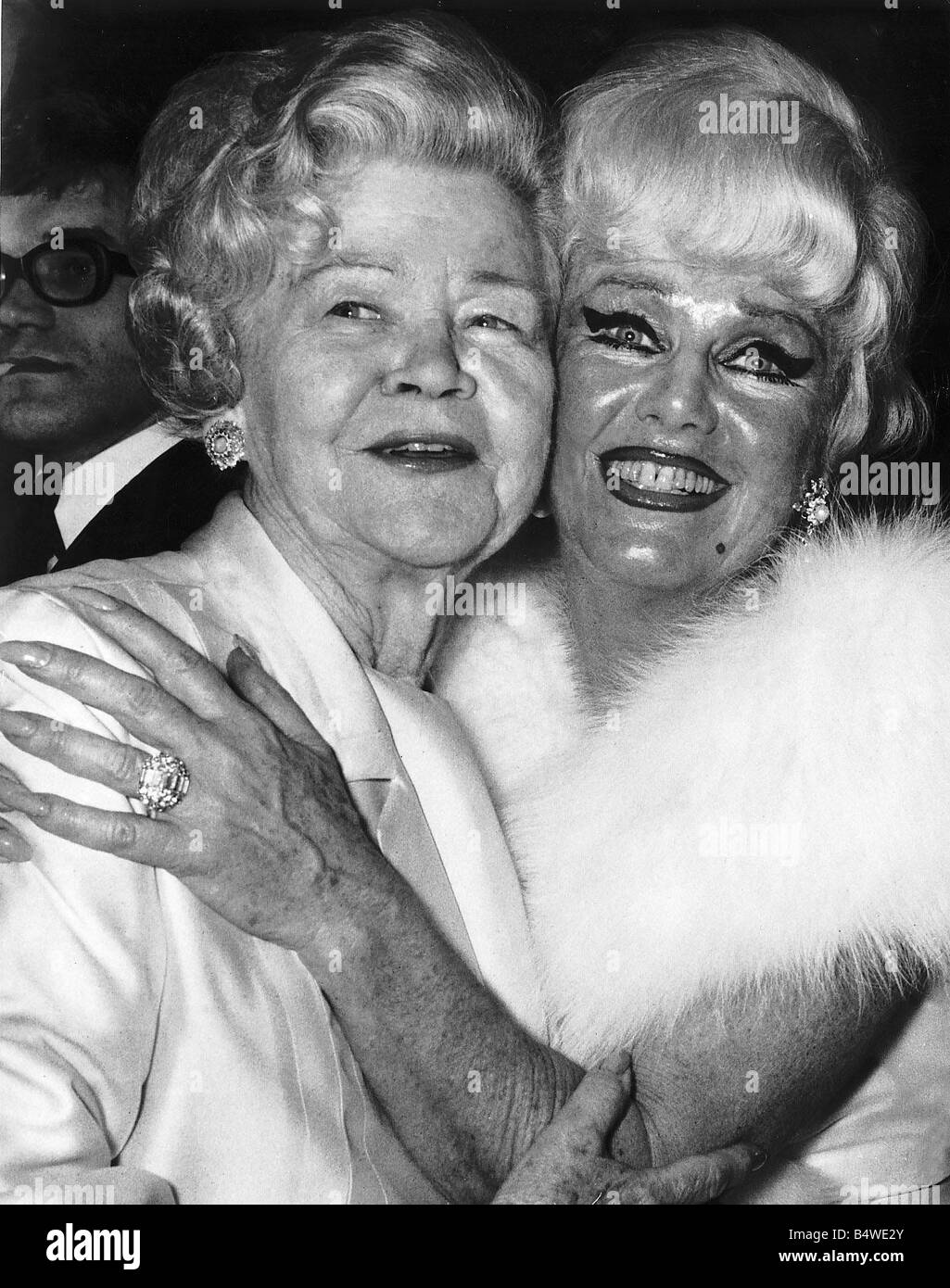 Ginger Rogers cantante e attrice nella foto con sua madre nel 1969 Foto ...