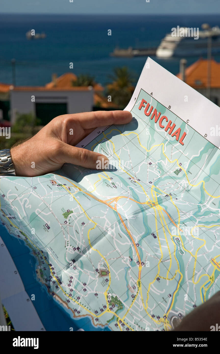 Map of madeira immagini e fotografie stock ad alta risoluzione - Alamy