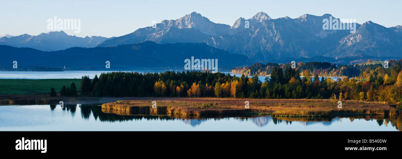 Lago forggensee baviera allgaeu immagini e fotografie stock ad alta ...