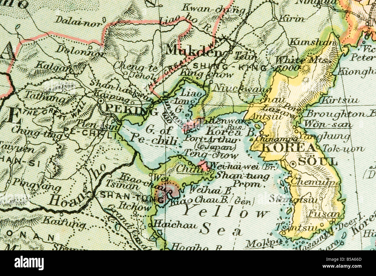 Mappa antica di pechino immagini e fotografie stock ad alta risoluzione ...