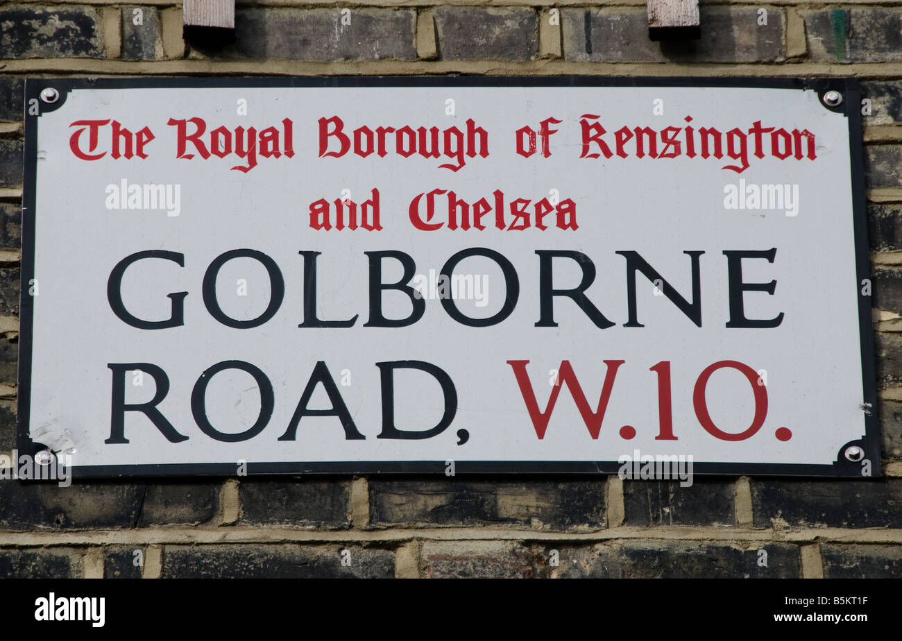 Golborne road immagini e fotografie stock ad alta risoluzione - Alamy