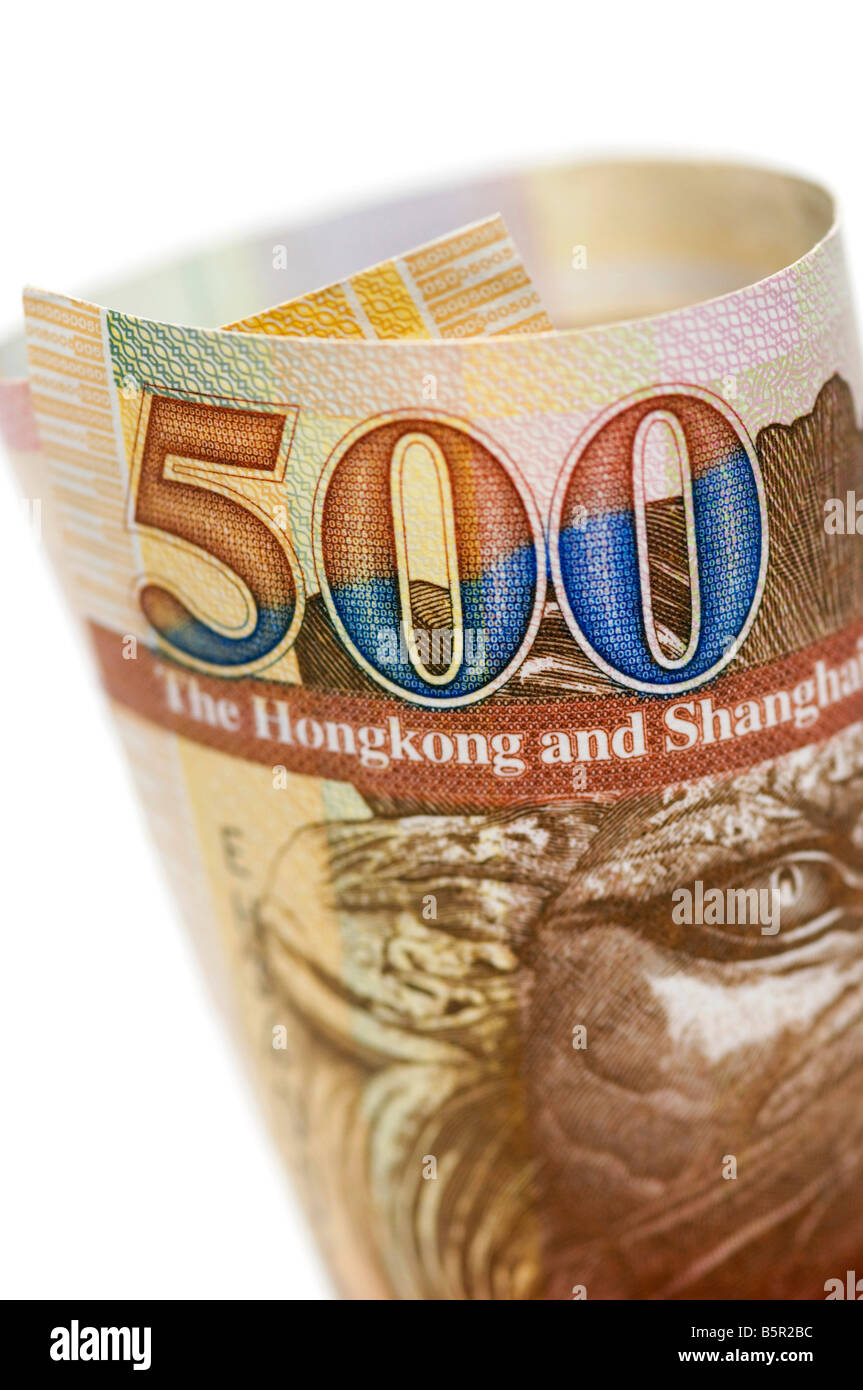 Banconota da 500 dollari hong kong immagini e fotografie stock ad alta ...