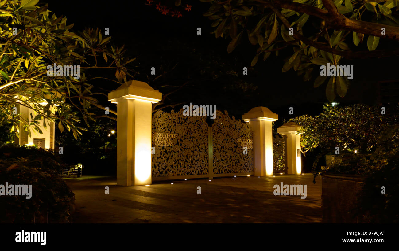 Entrance singapore botanic gardens singapore immagini e fotografie ...