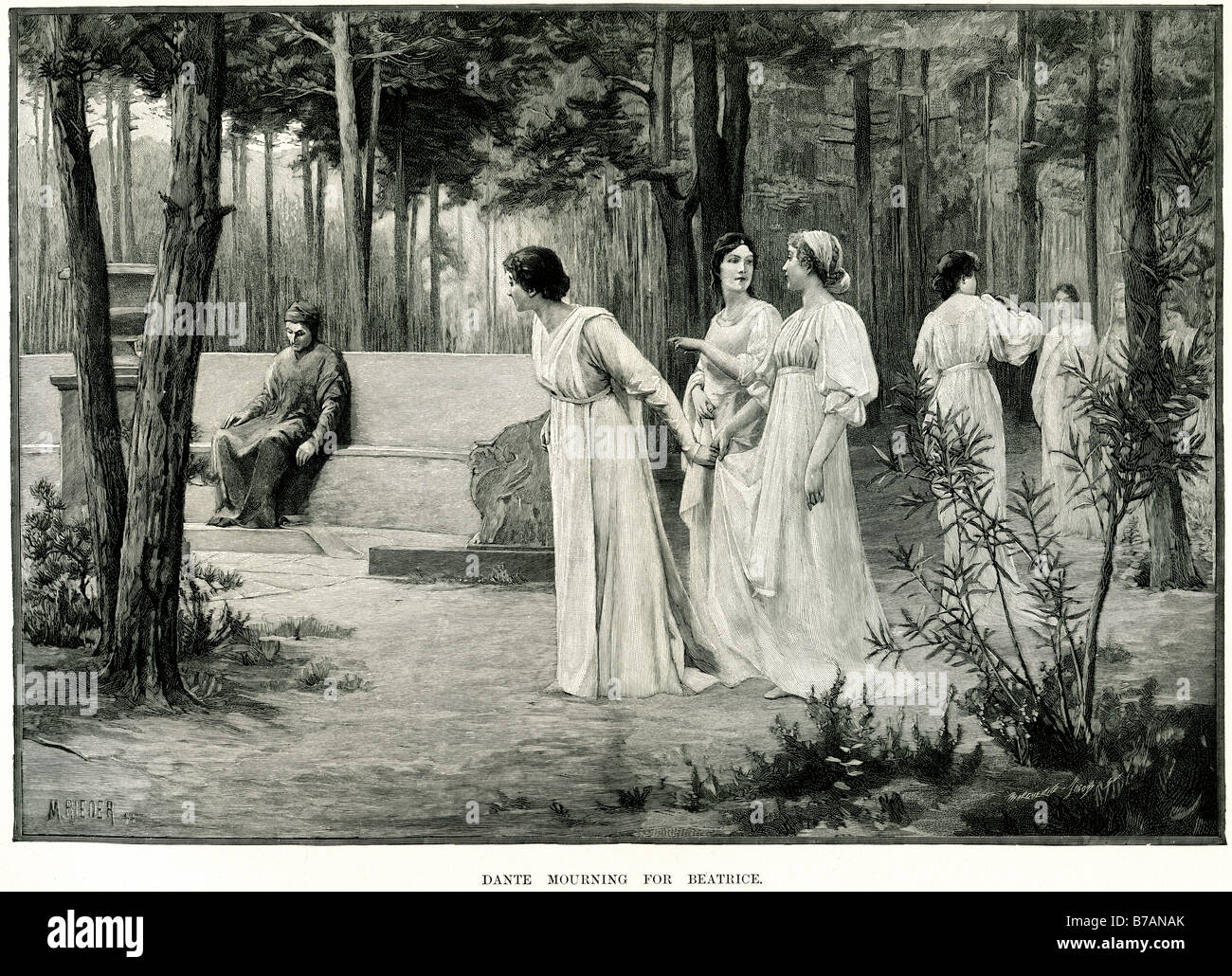 Dante alighieri beatrice immagini e fotografie stock ad alta ...