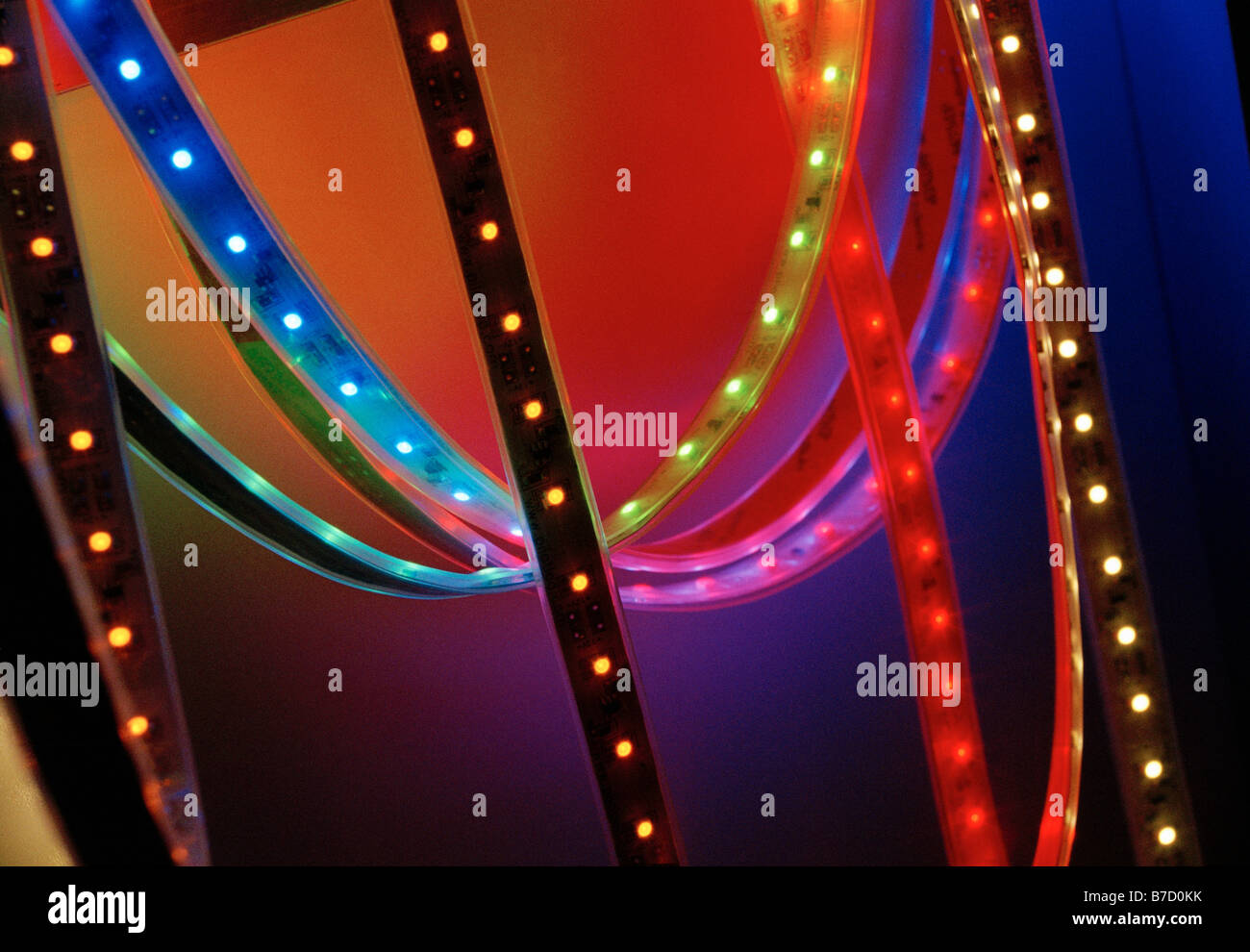 Luci colorate immagini e fotografie stock ad alta risoluzione - Alamy