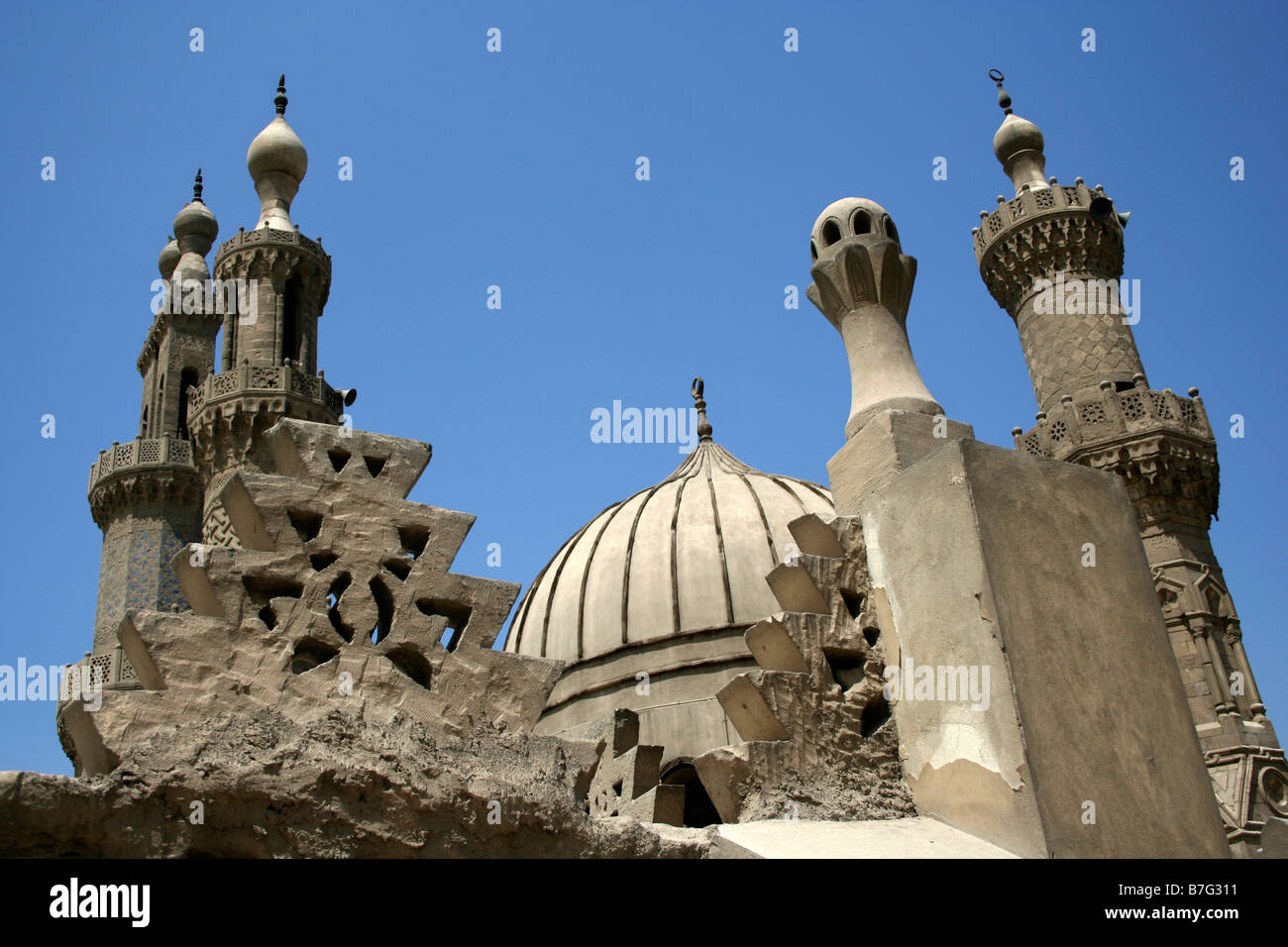 Moschea al azhar a cairo immagini e fotografie stock ad alta ...