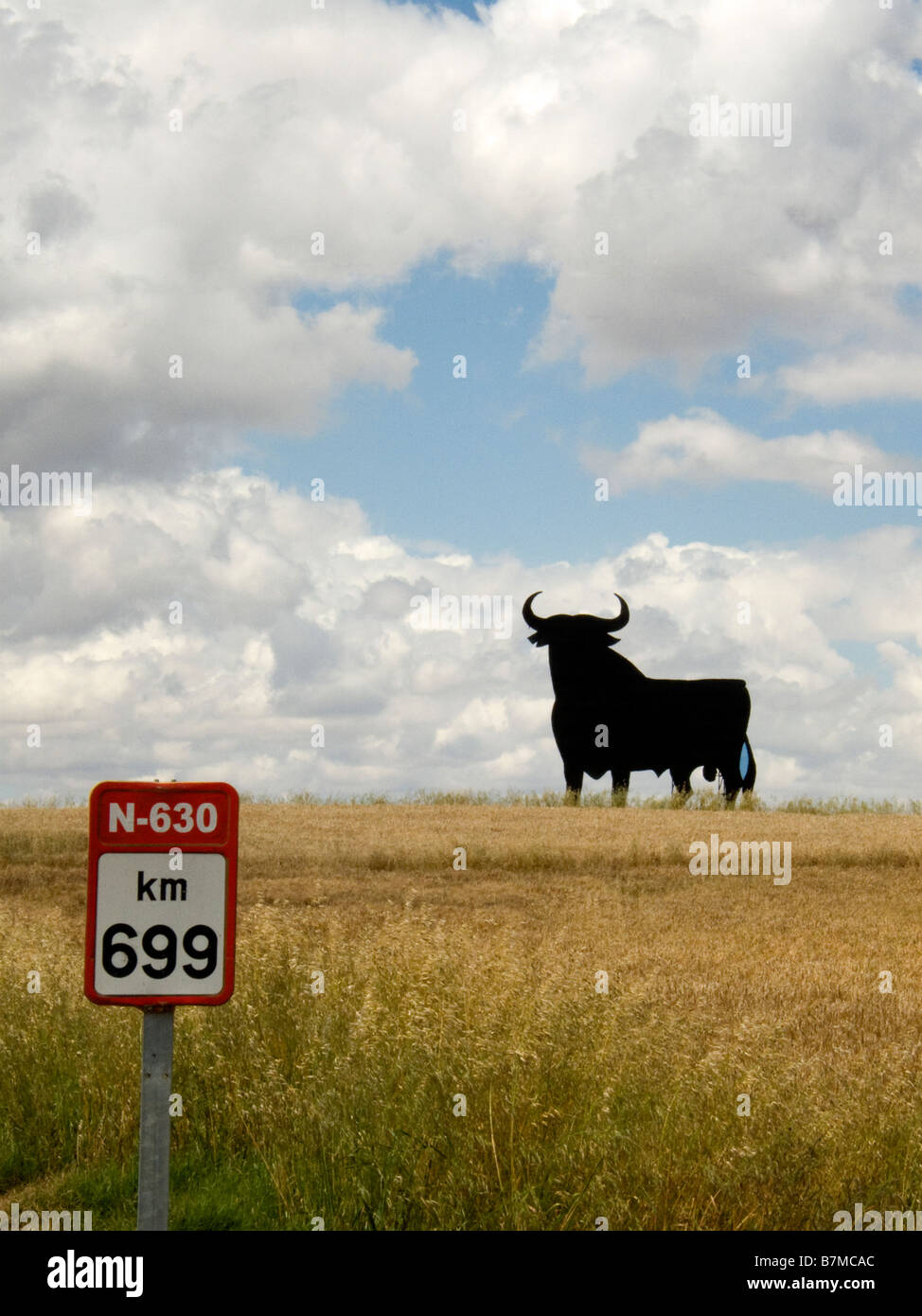 Simbolo del toro spagnolo pubblicitario per osborne immagini e ...