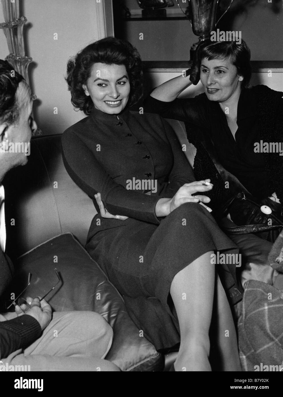 Sophia loren sophia loren sophia Foto e Immagini Stock in Bianco e Nero ...