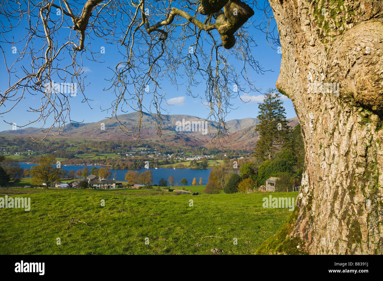 Coniston village und coniston water immagini e fotografie stock ad alta ...