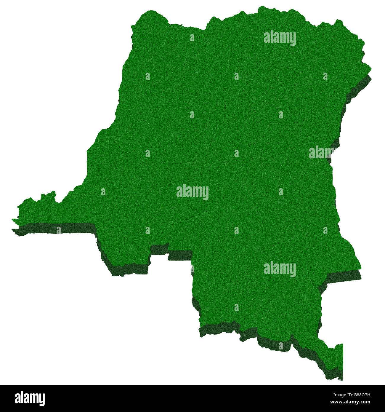 Mappa della repubblica democratica del congo immagini e fotografie ...