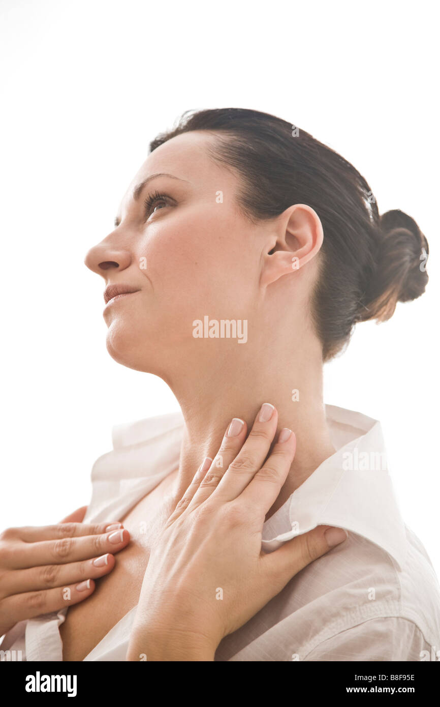 Linea del collo immagini e fotografie stock ad alta risoluzione - Alamy