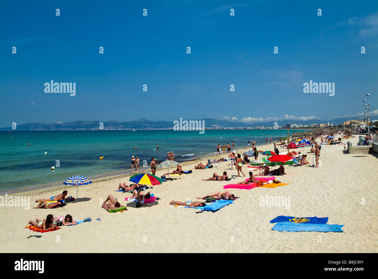 Spiaggia di maiorca maiorca playa immagini e fotografie stock ad alta ...