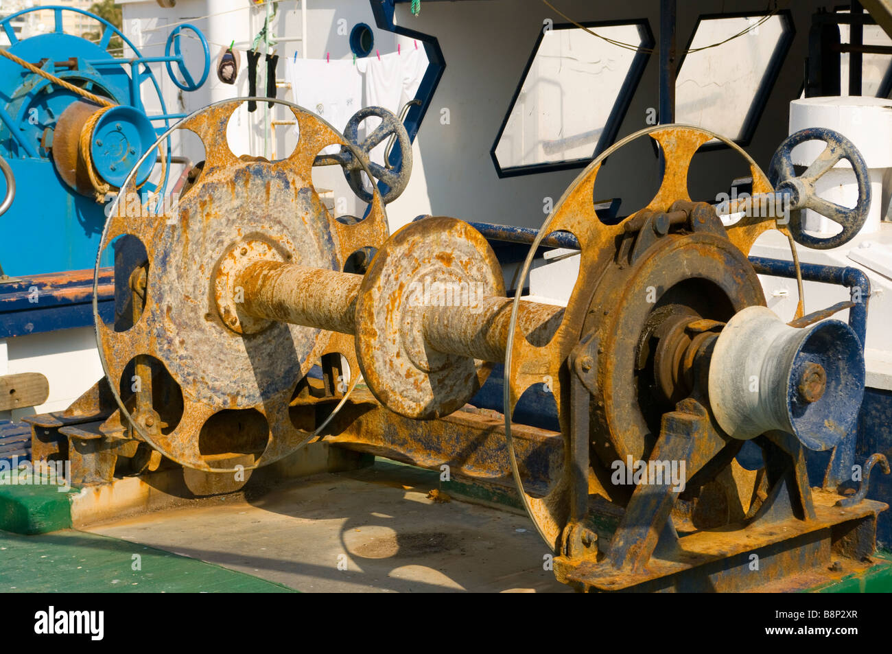 Argano di metallo immagini e fotografie stock ad alta risoluzione - Alamy