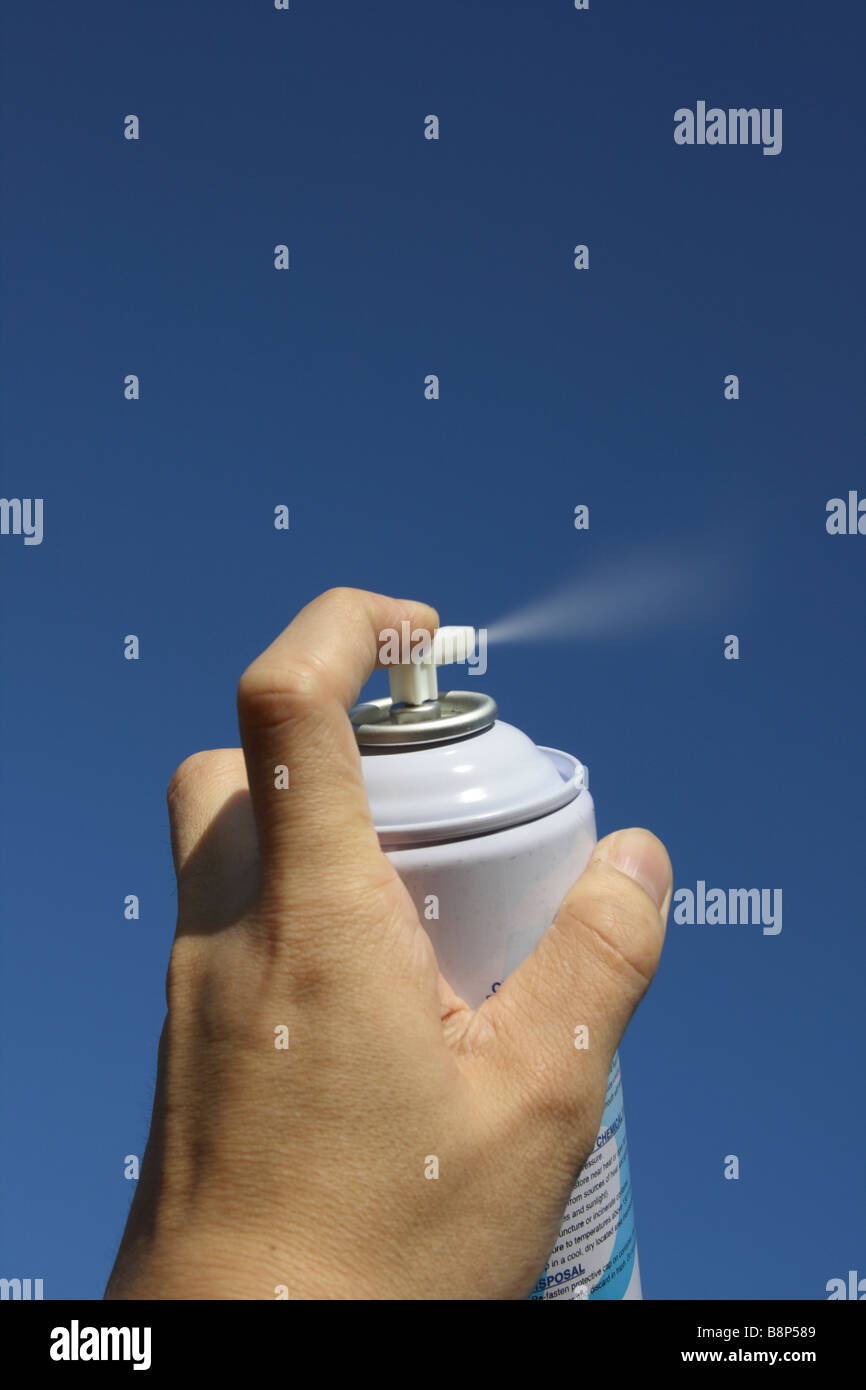 Bomboletta spray immagini e fotografie stock ad alta risoluzione - Alamy