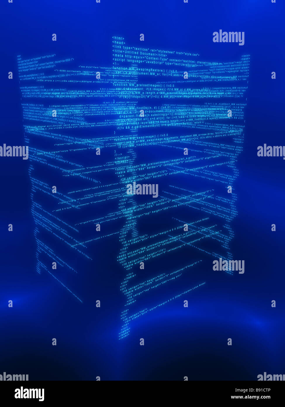 Code matrix background immagini e fotografie stock ad alta risoluzione ...