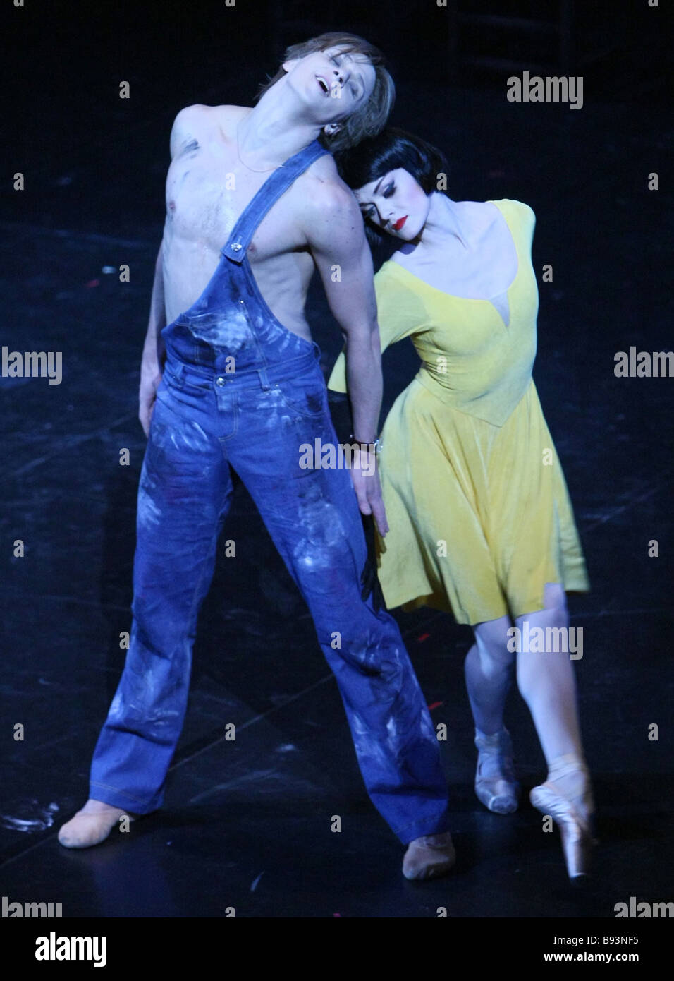 Teatro Mariinsky prima ballerina Ulyana Lopatkina esegue coreografiche Tango in miniatura ...