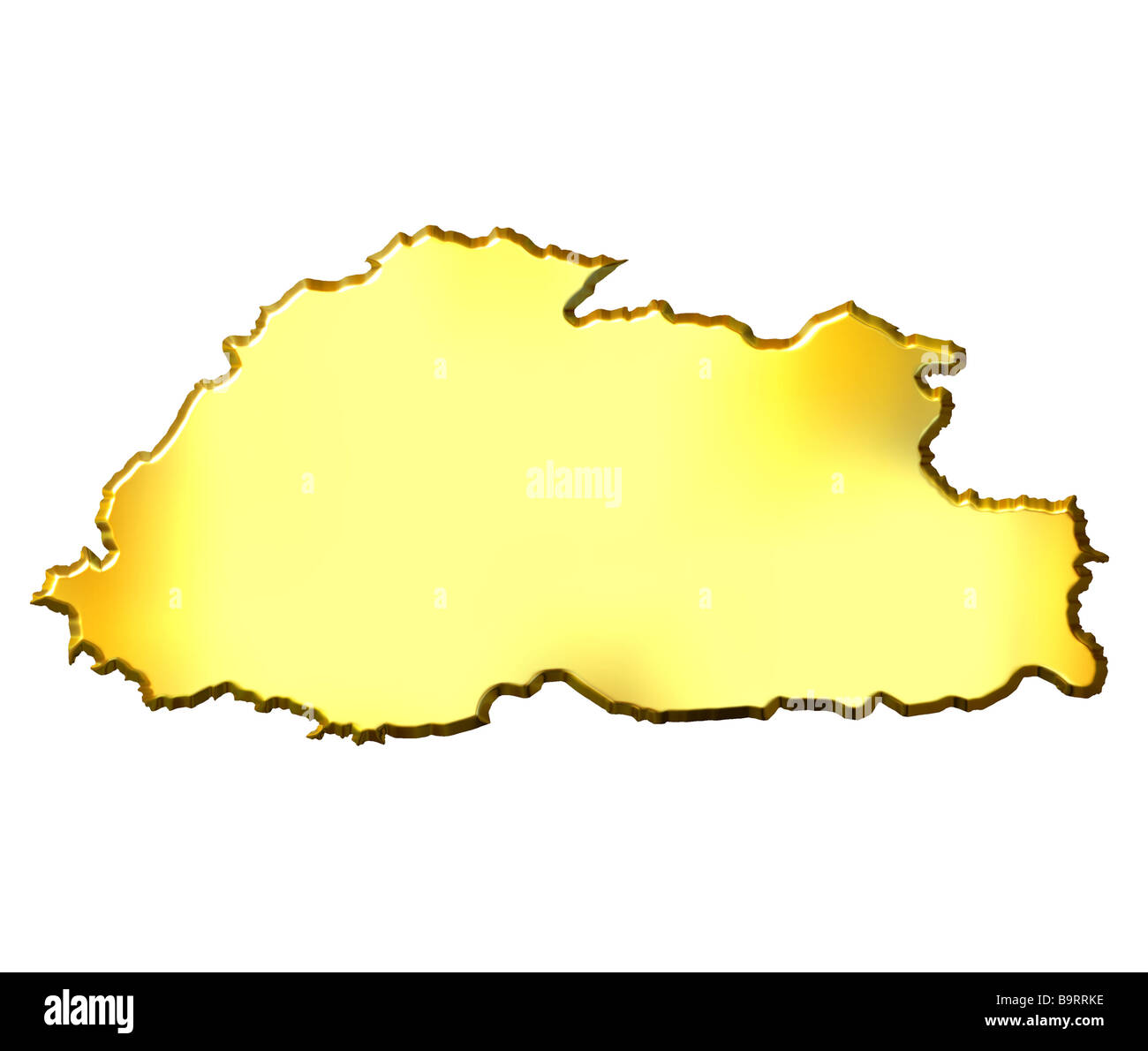 Mappa dell'oro del bhutan immagini e fotografie stock ad alta ...