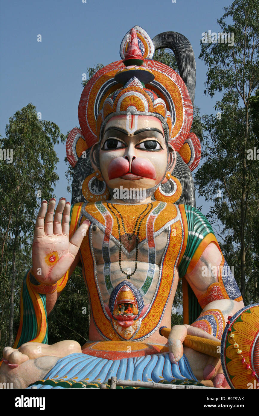 Dio indiano hanuman immagini e fotografie stock ad alta risoluzione - Alamy