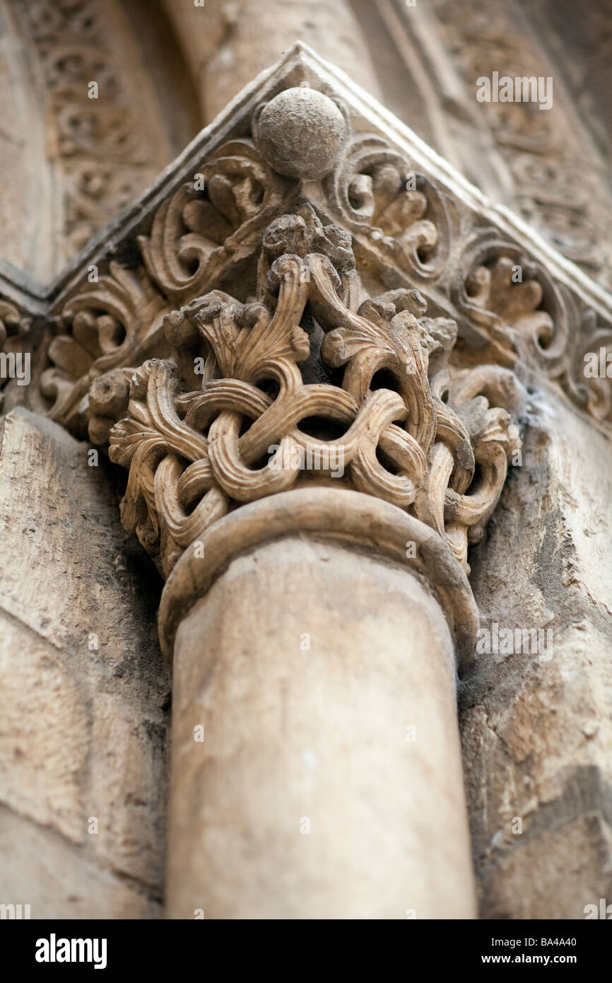 Capitelli romanici San Isidoro basilica città di Leon comunità autonoma ...