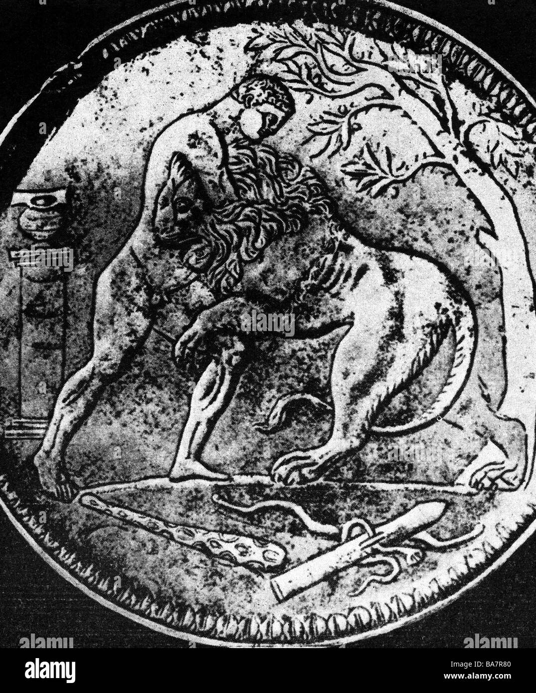 Antico eroe nazionale greco Foto e Immagini Stock in Bianco e Nero - Alamy