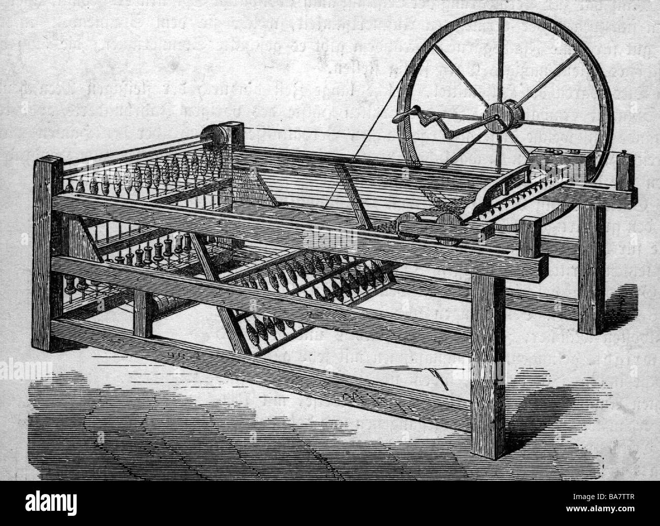 A spinning jenny immagini e fotografie stock ad alta risoluzione - Alamy