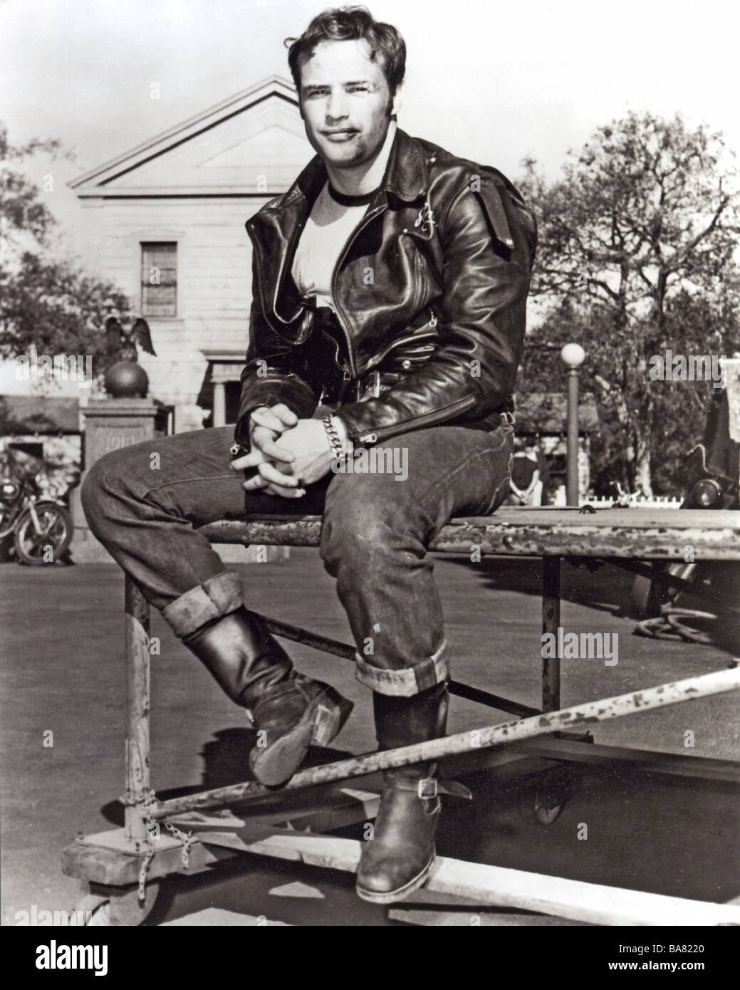 The wild one marlon brando immagini e fotografie stock ad alta ...
