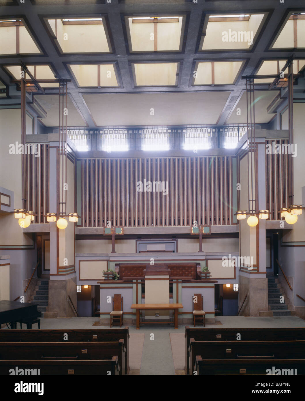 Illinois oak park unity temple immagini e fotografie stock ad alta ...