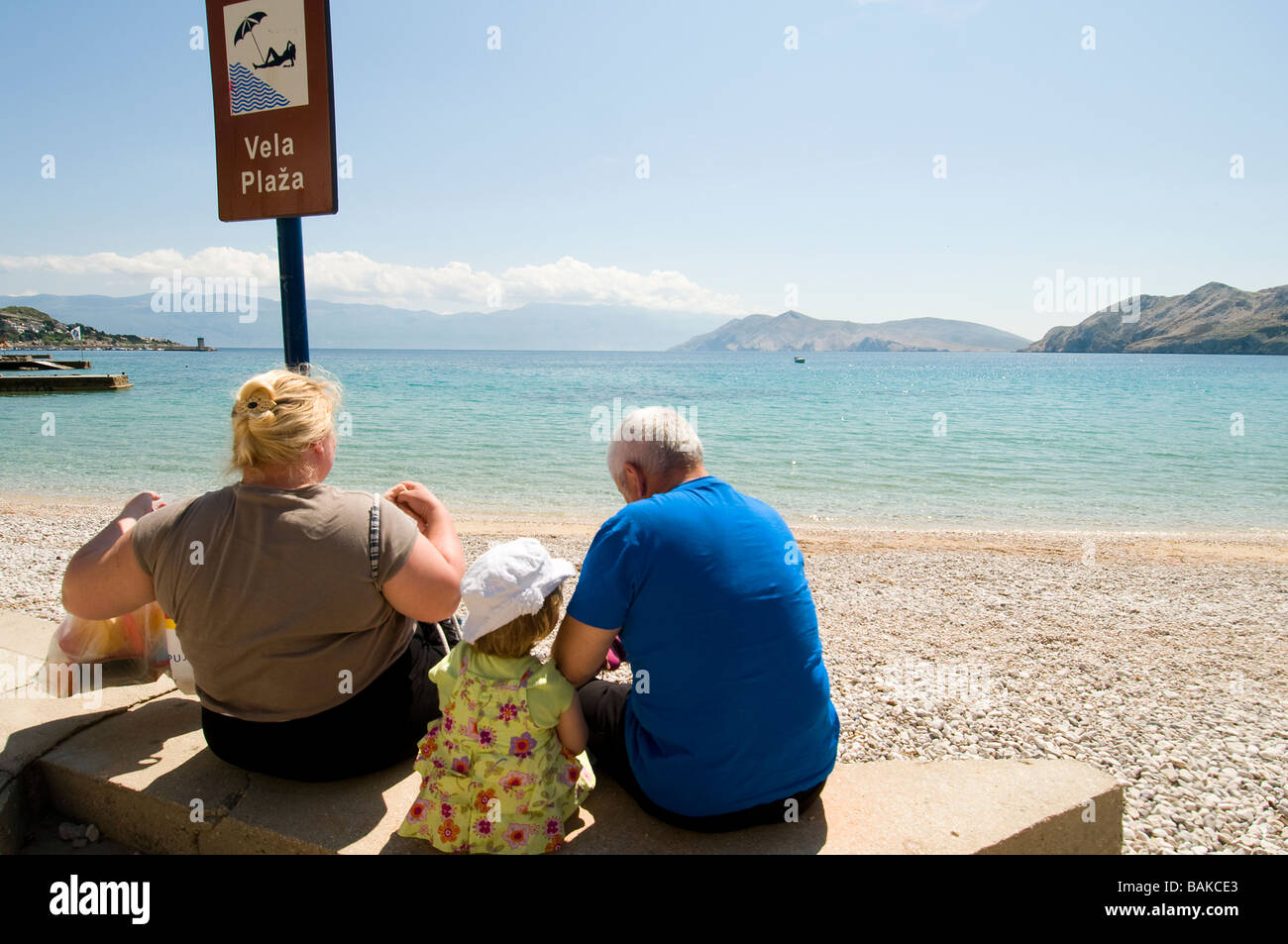 Padre figlio nonni mare immagini e fotografie stock ad alta risoluzione ...