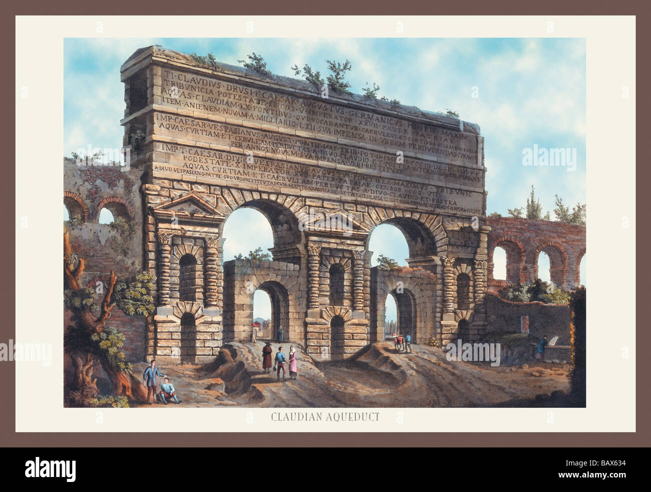Acquedotto claudiano immagini e fotografie stock ad alta risoluzione ...