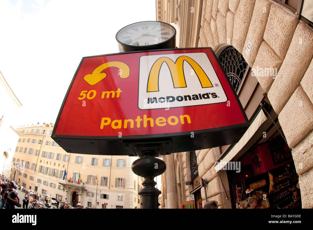 Rome mcdonalds immagini e fotografie stock ad alta risoluzione - Alamy