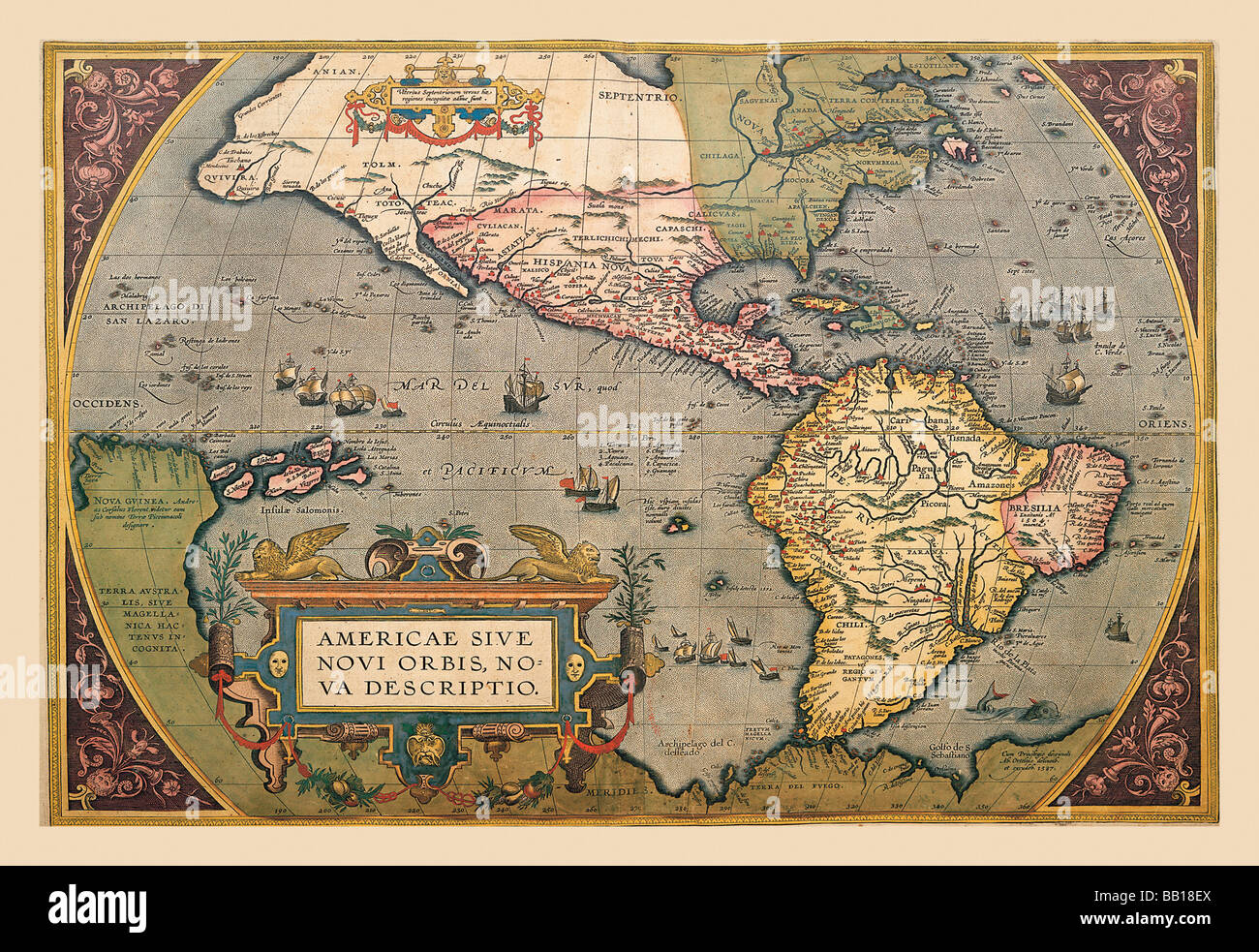 Mappa delle amaeriche immagini e fotografie stock ad alta risoluzione ...