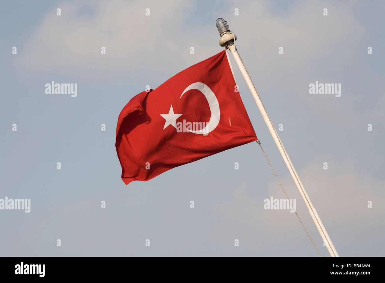 Bandiera turca a istanbul immagini e fotografie stock ad alta ...