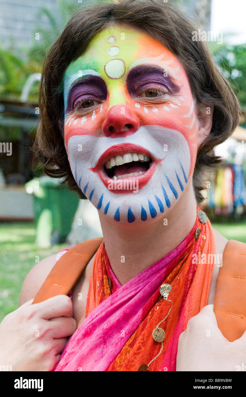 Bodypaint femminile immagini e fotografie stock ad alta risoluzione - Alamy