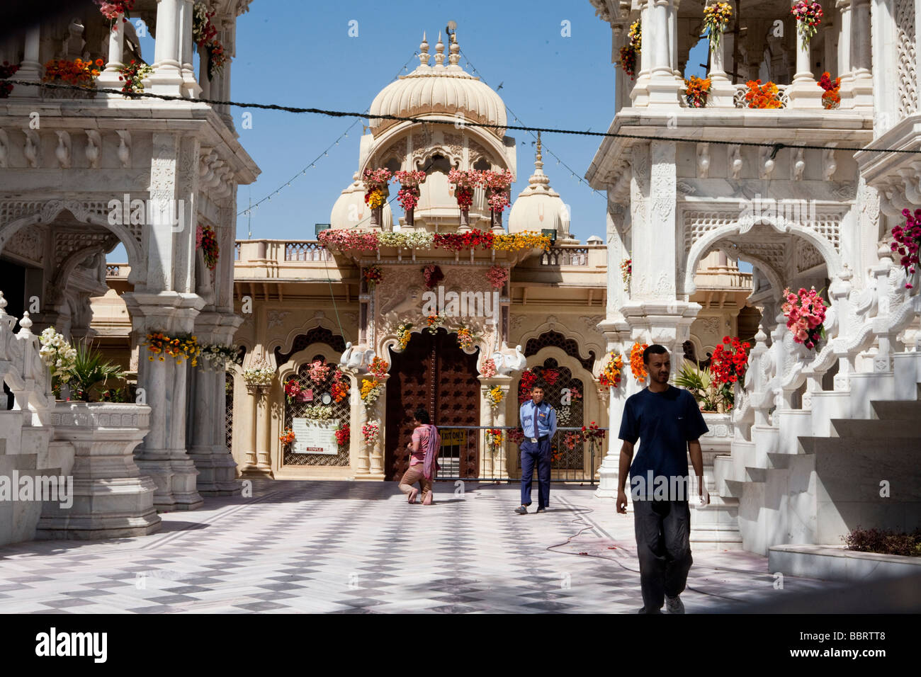 Hindu temple mathura india immagini e fotografie stock ad alta ...