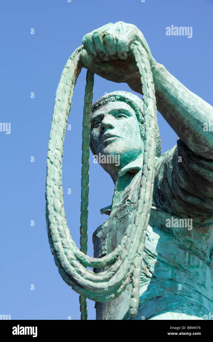 Statua in bronzo di pescatori immagini e fotografie stock ad alta ...