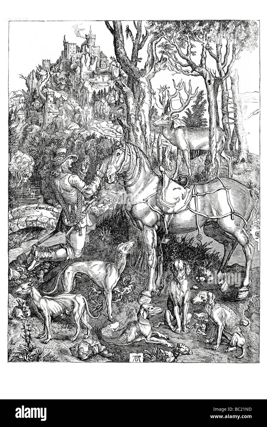 Santo hubertus di liège immagini e fotografie stock ad alta risoluzione ...