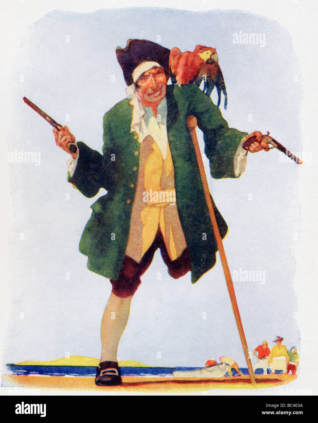 Long John Silver Foto stock - Alamy