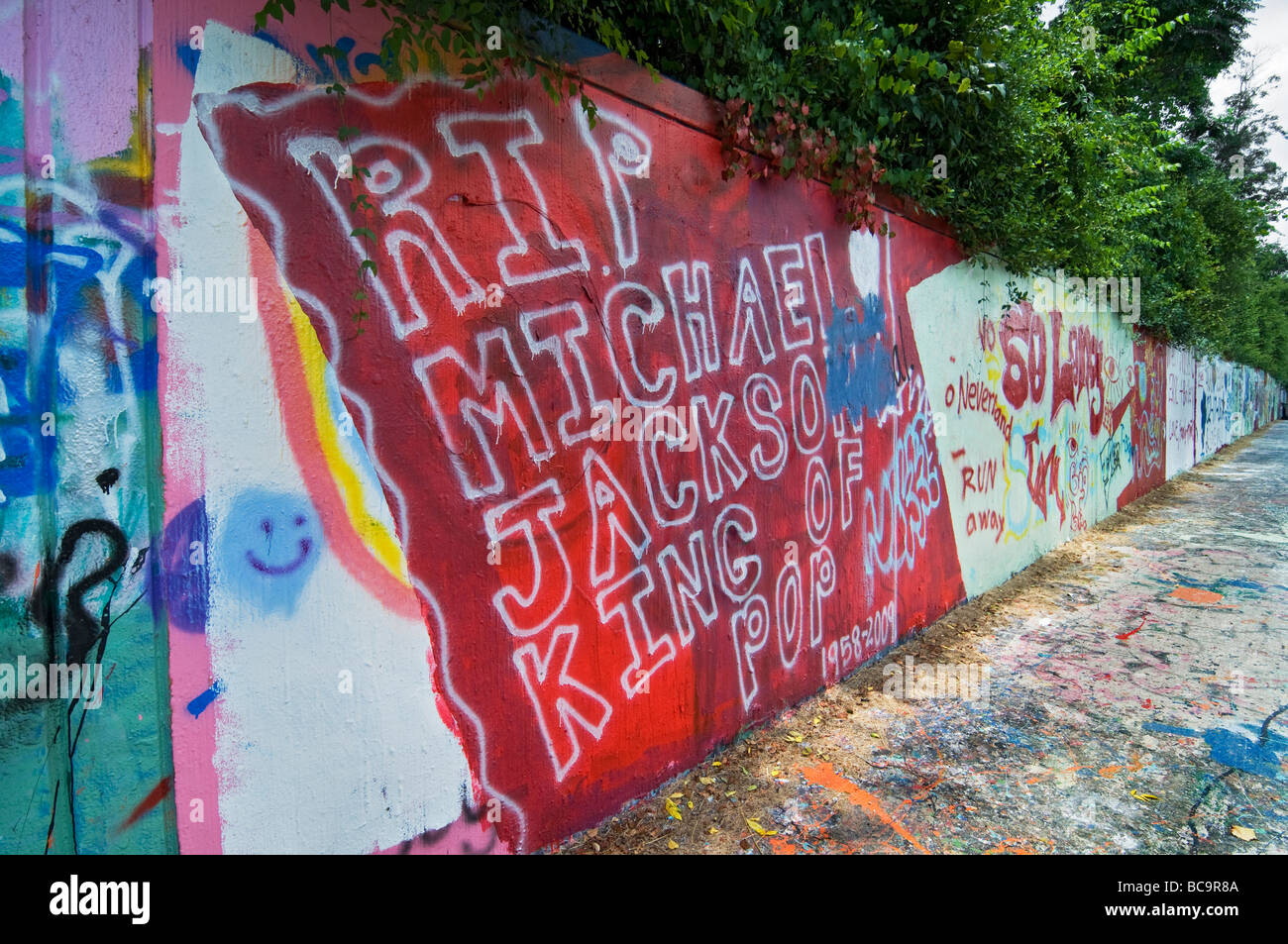 Graffiti di michael jackson immagini e fotografie stock ad alta ...