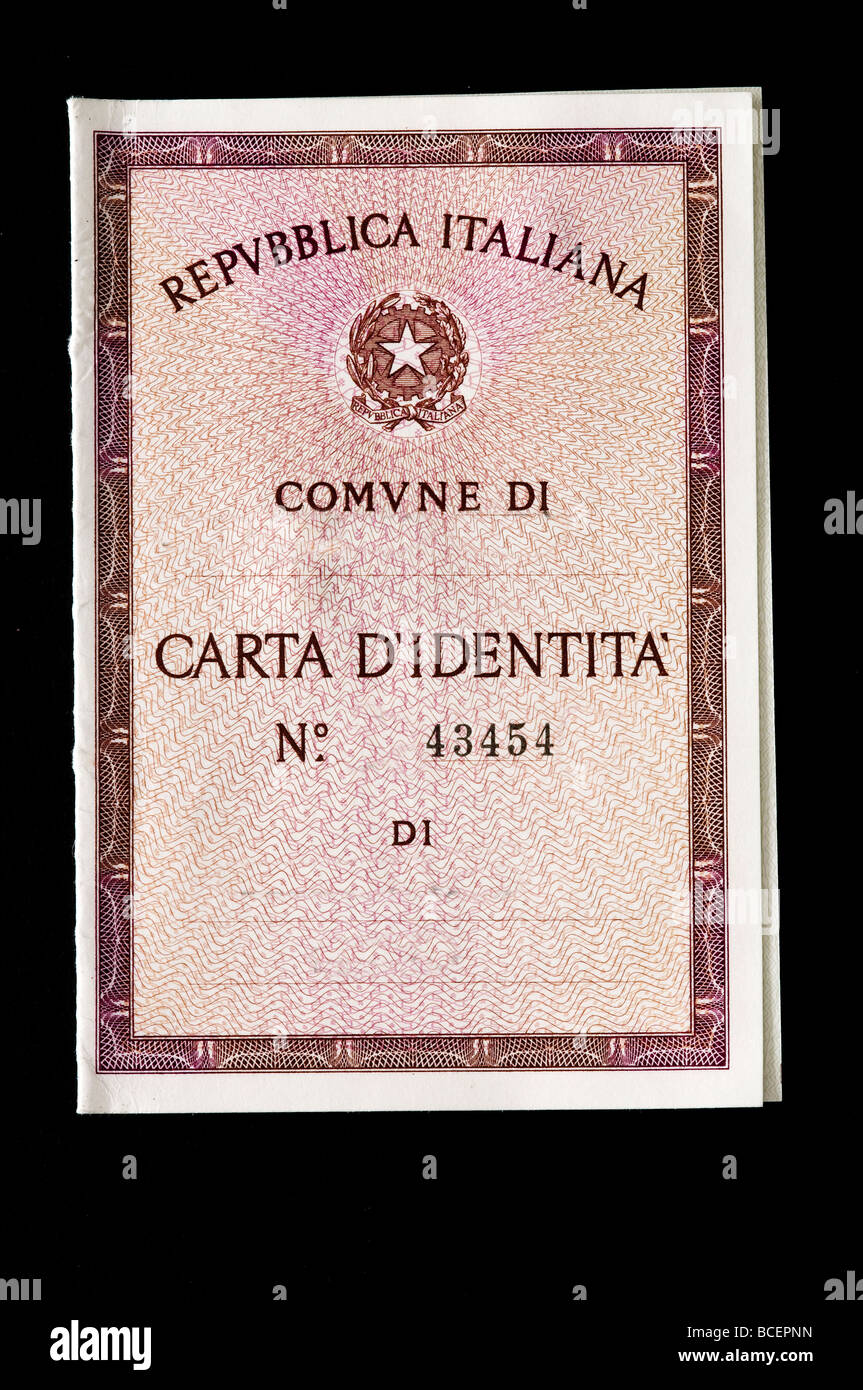 Carta identita digitale immagini e fotografie stock ad alta risoluzione - Alamy