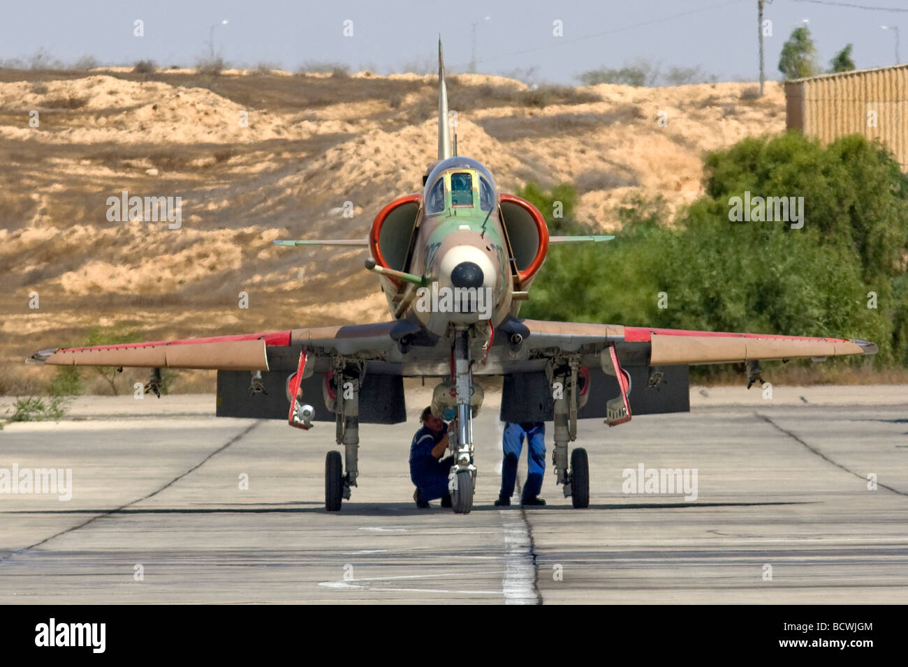 Forza Aerea israeliana Mcdonnell Douglas Skyhawk jet da combattimento a ...