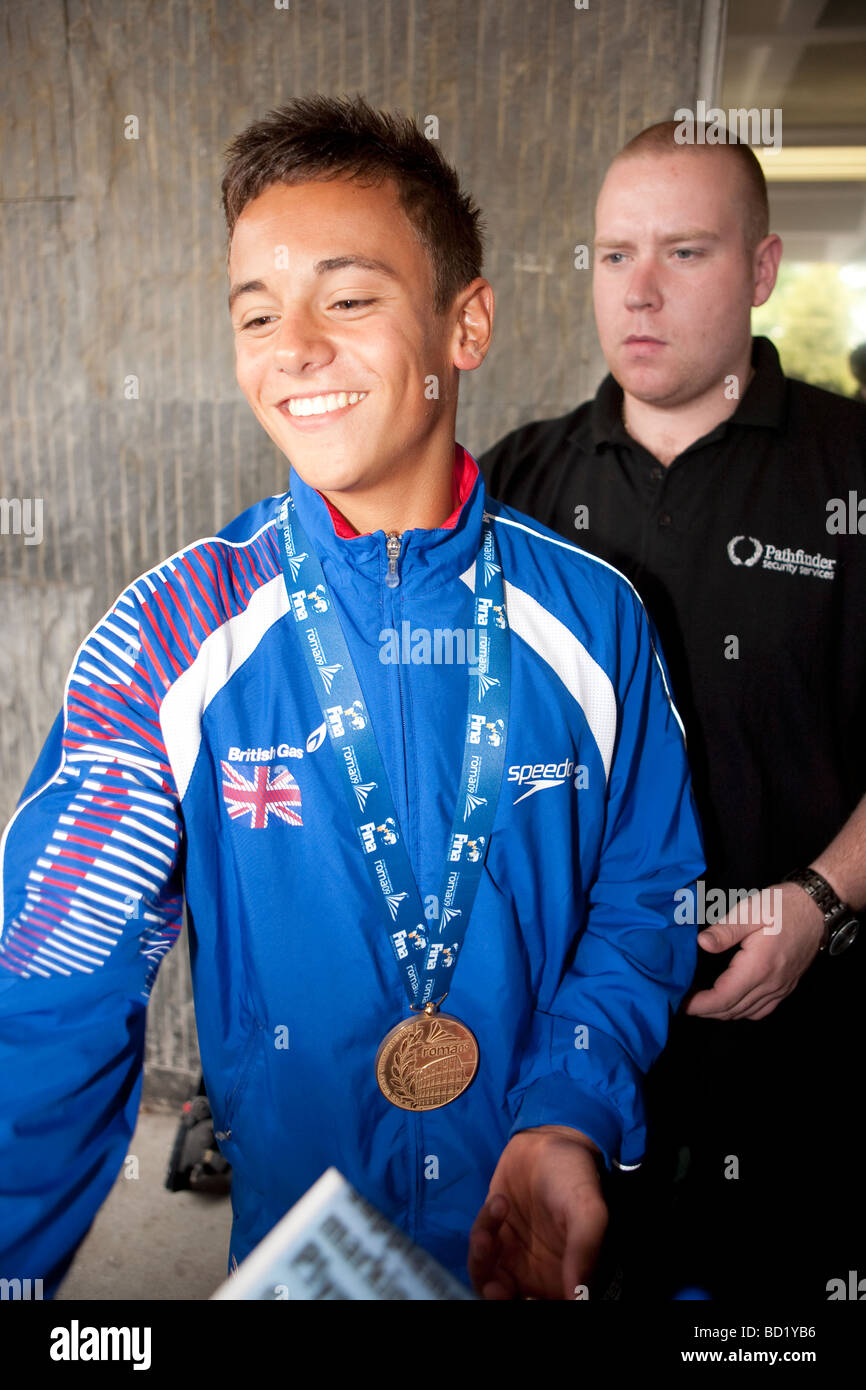 Subacqueo britannico di medaglia d'oro tom daley immagini e fotografie ...