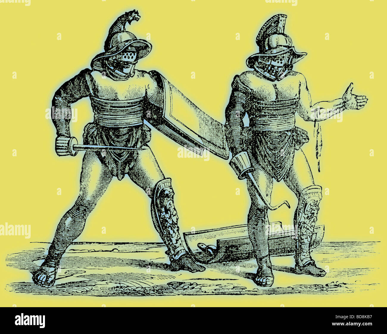 Gladiatori romani immagini e fotografie stock ad alta risoluzione - Alamy